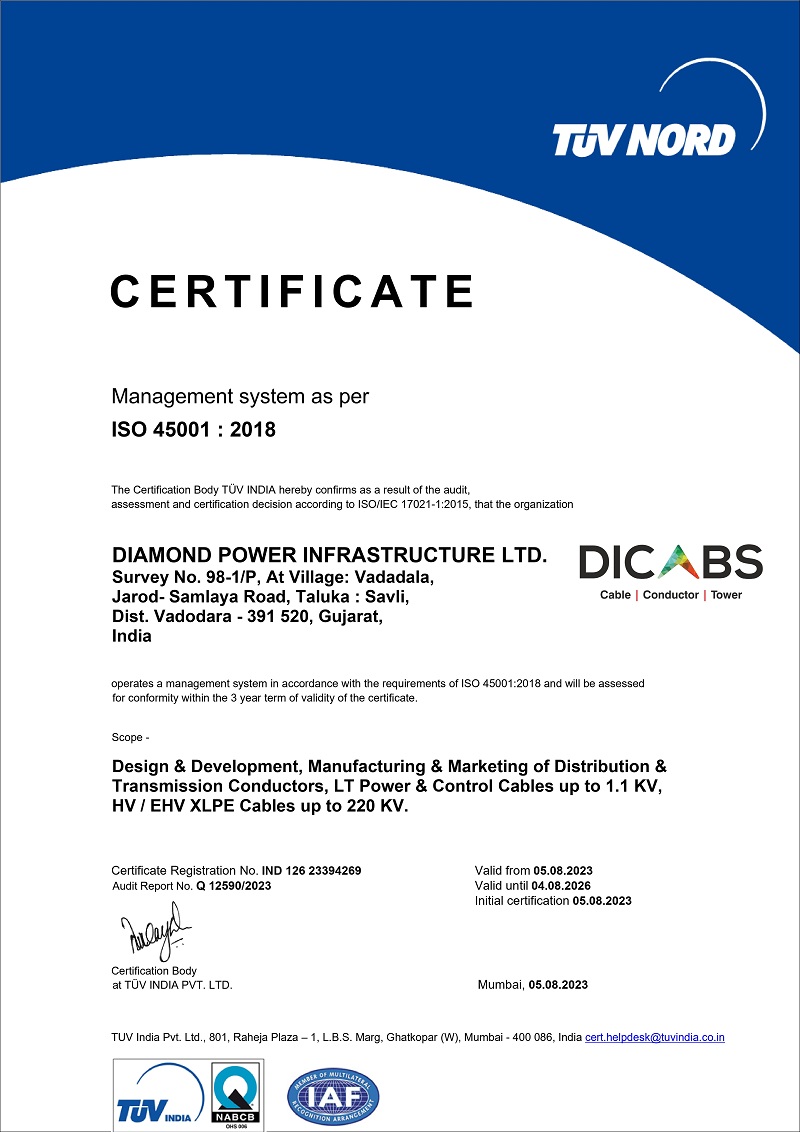 Diamond Power Infrastructure Ltd.